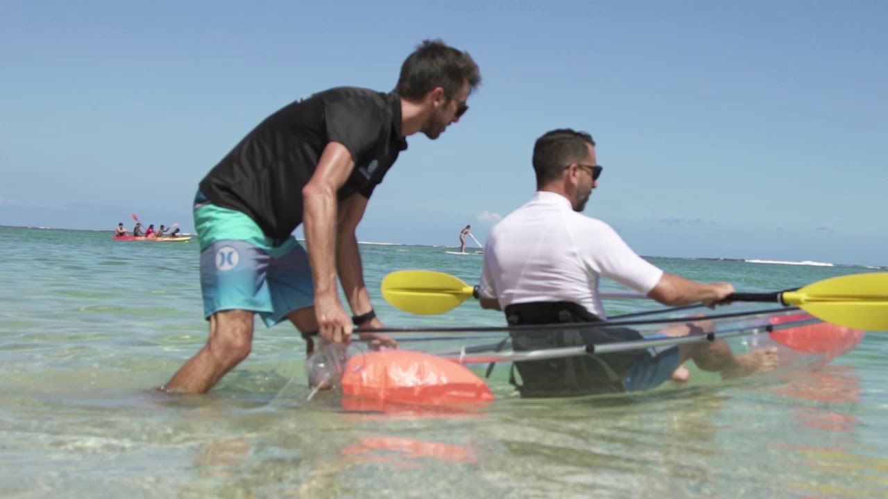 KAYAK TRANSPARENT - À la découverte du lagon (La Réunion) - Amphitéa